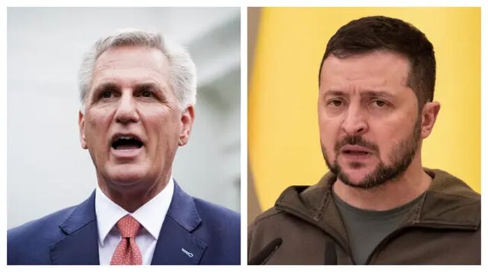 Spiker Izby Reprezentantów McCarthy odrzucił prośbę Zełenskiego o ...